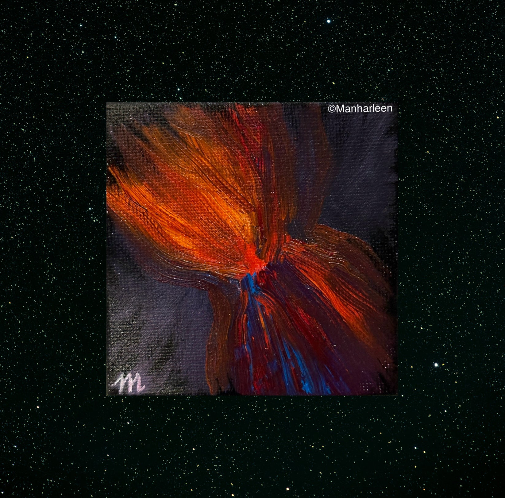 Space Art Mini Collectible- Particle #1 – Manharleen